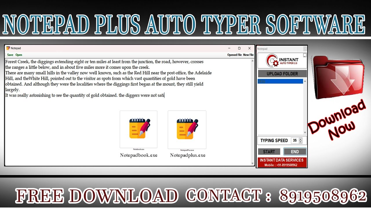 Notepad plus Auto Typing Software Free Download |.WRT Auto Typing Software | Notepad plus auto ...