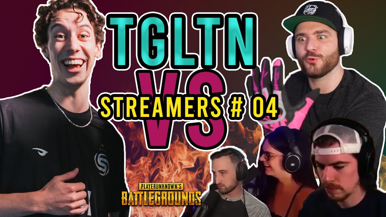 PUBG TGLTN vs STREAMERS # 04 - YouTube