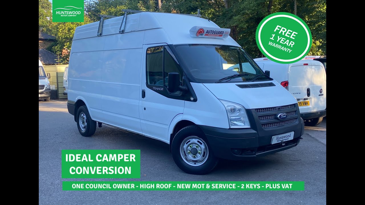 2012 FORD TRANSIT 2.2 TDCI WHITE HIGH ROOF - 1 COUNCIL OWNER - YouTube