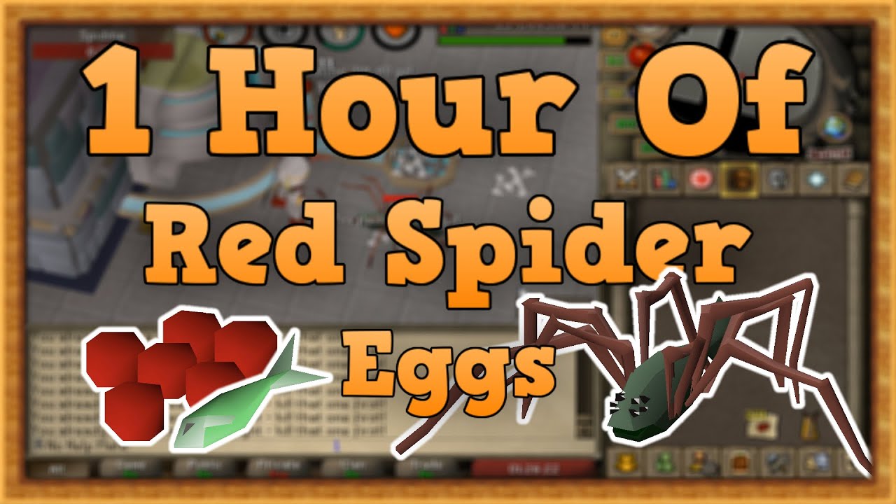OSRS Collecting Red Spider Eggs Guide 2020 - YouTube