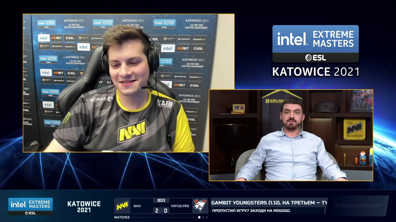 Интервью с NaVi.Perfecto | IEM Katowice 2021 - YouTube