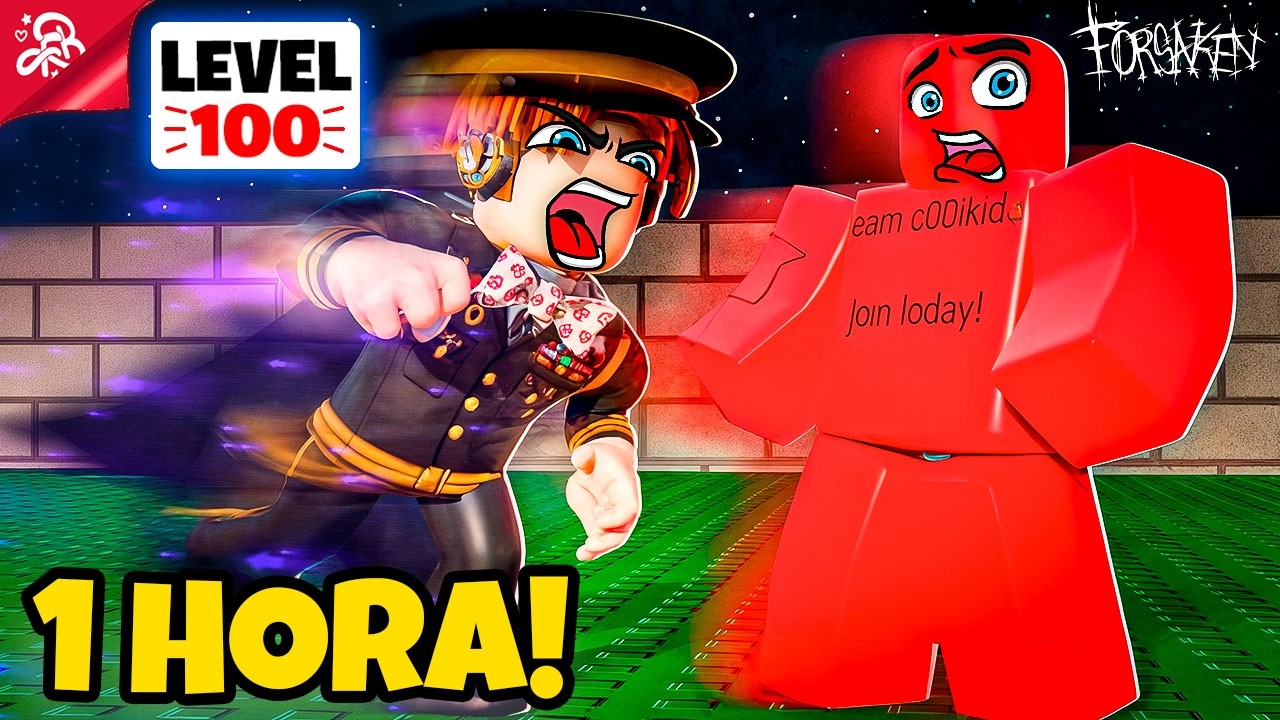 1 HORA DE FORSAKEN COM O RAFINHA BETERO NO ROBLOX! - YouTube