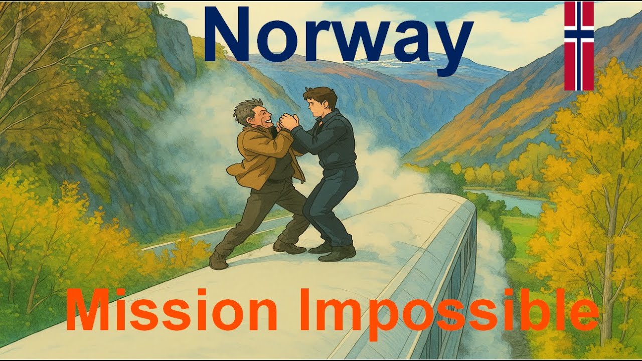 Norway - Mission Impossible 7 Drive | E136 Kylling Bru - Romsdalen ...