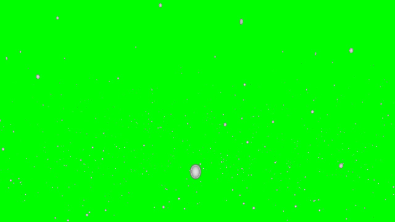 Particles Flying Up Animation (green screen) - YouTube