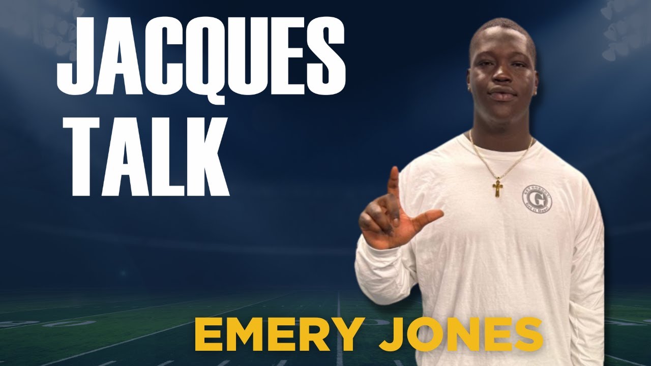 JACQUES TALK: Emery Jones - YouTube