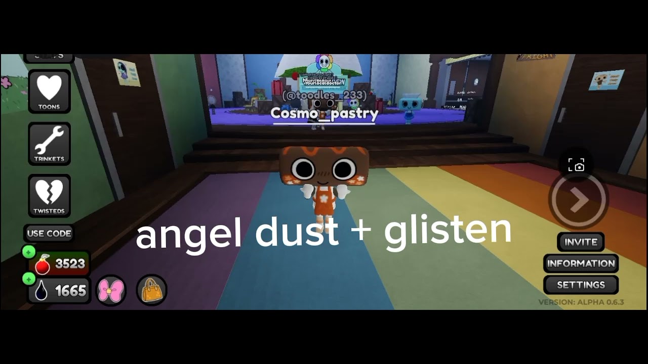 angel dust + glisten #hazbinhotel #dandysworld - YouTube