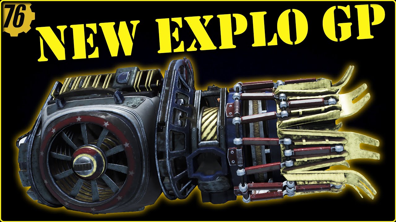 Fallout 76 PTS - New Explosive Gatling Plasma | What to Expect. - YouTube