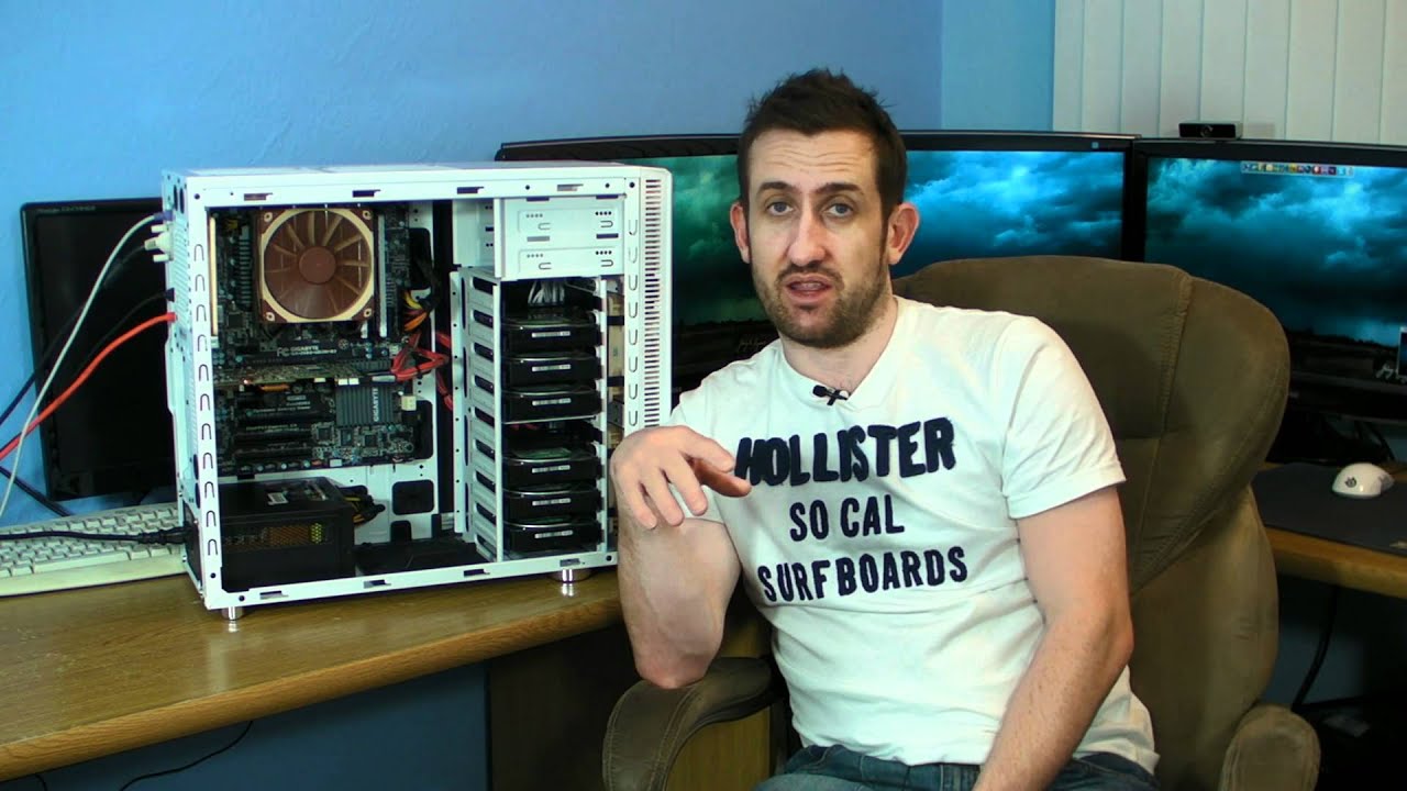 TTL Home Server Build Complete - Server 2008 R2 i3 2120 Adaptec 51245 ...