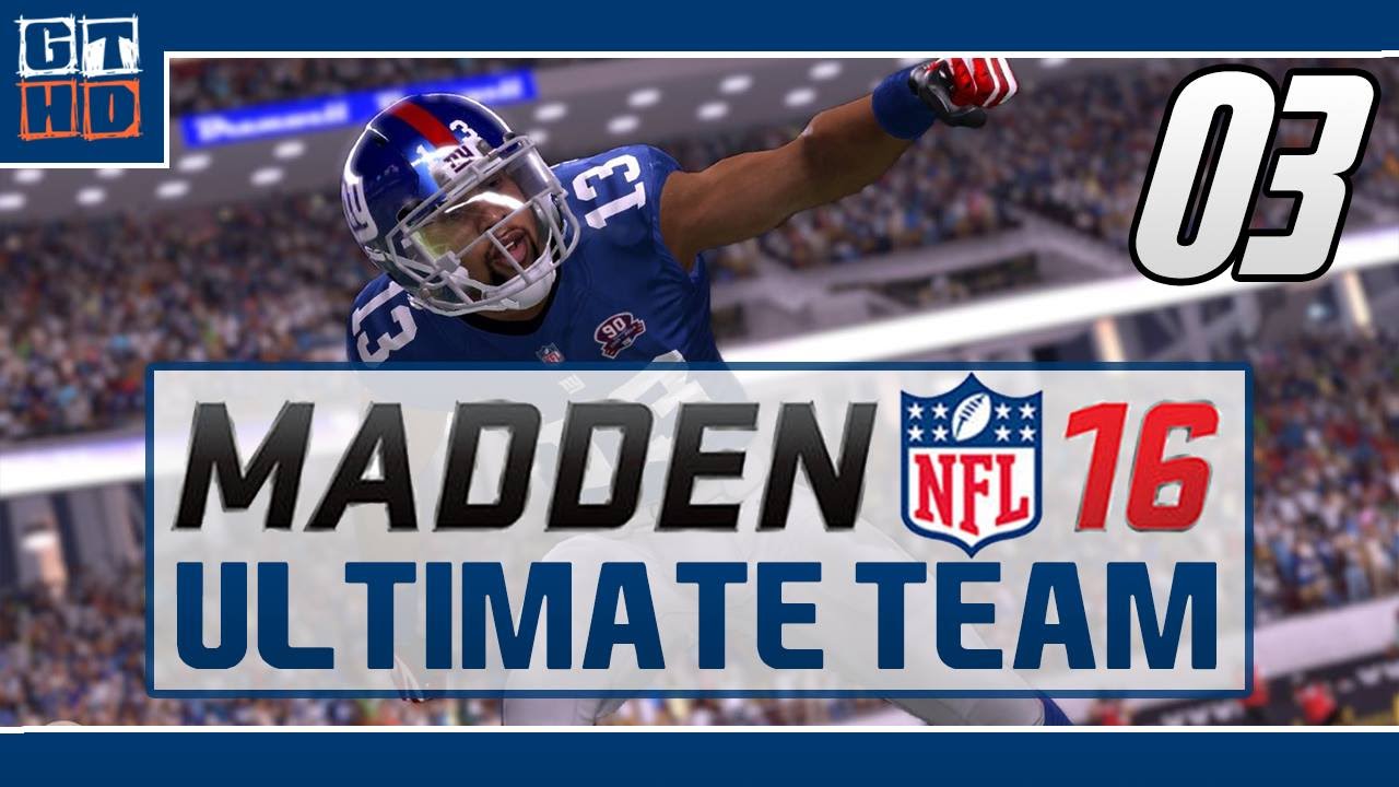 Madden NFL 16 Let's Play Ultimate Team (MUT 16) [Deutsch/60FPS] #03 Das ...