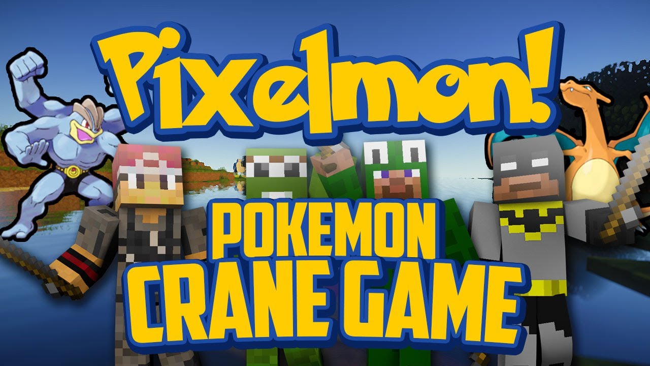 Pixelmon Mini-Game! Pokemon Crane Game! Victory! w/LittleLizardGaming ...