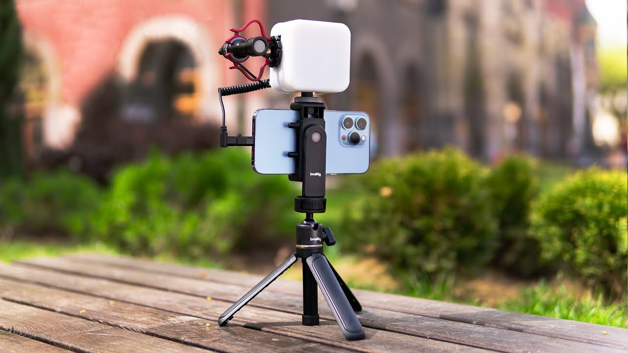 SmallRig Vlog Kit - Accessories for Real Bloggers (Microphone, Video ...
