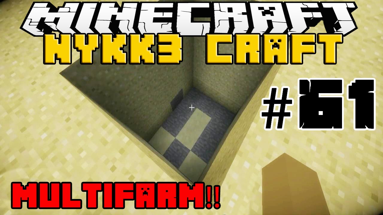 NYKK3CRAFT MOD MINECRAFT ITA #61 - COSTRUIAMO LA MULTIFARM DELLA FORESTRY - YouTube