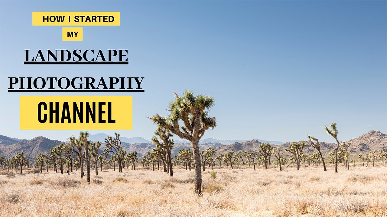 How to start with Landscape Photography - YouTube