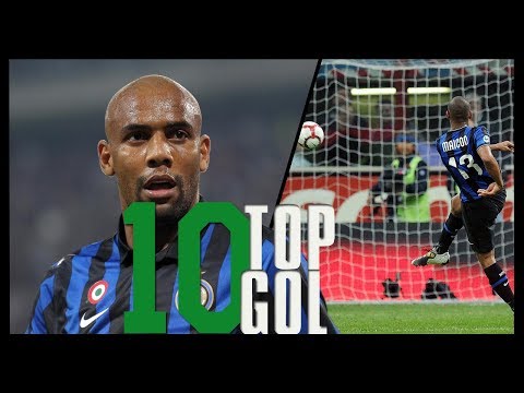 I 10 Gol più belli di Maicon con la maglia dell'Inter