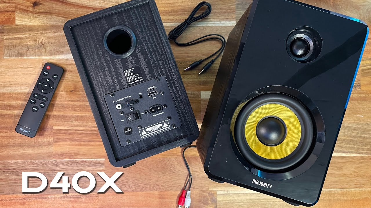 Unboxing & 1st impressions: Majority D40X Bluetooth Speakers - YouTube