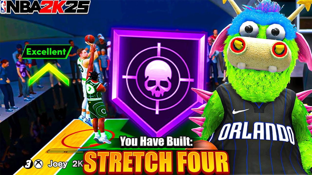 Pure Stretch Four Builds are UNREAL on NBA 2K25! - YouTube