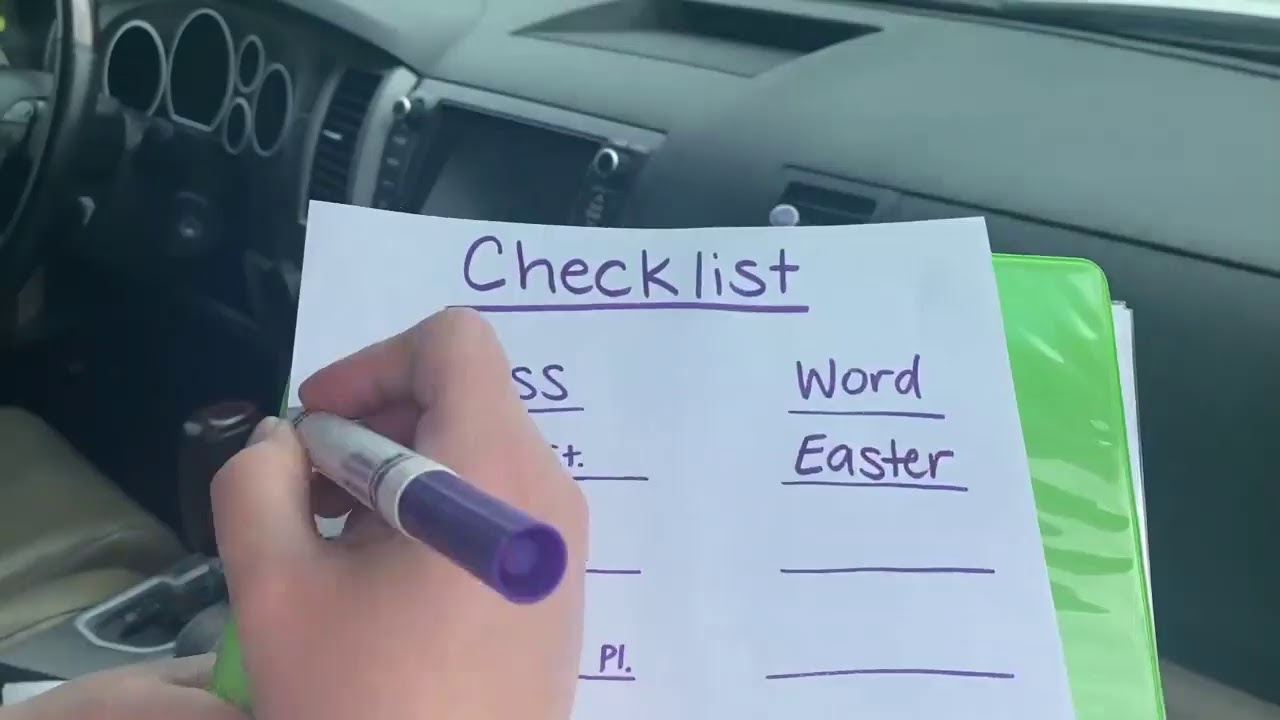 Drive By Egg Hunt Instruction Video - Kingwood Children's Ministry ...