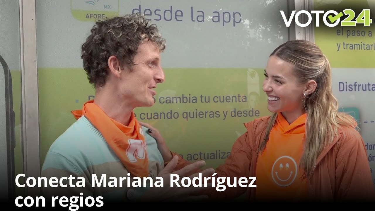 Mariana Rodríguez contecta con regios - YouTube