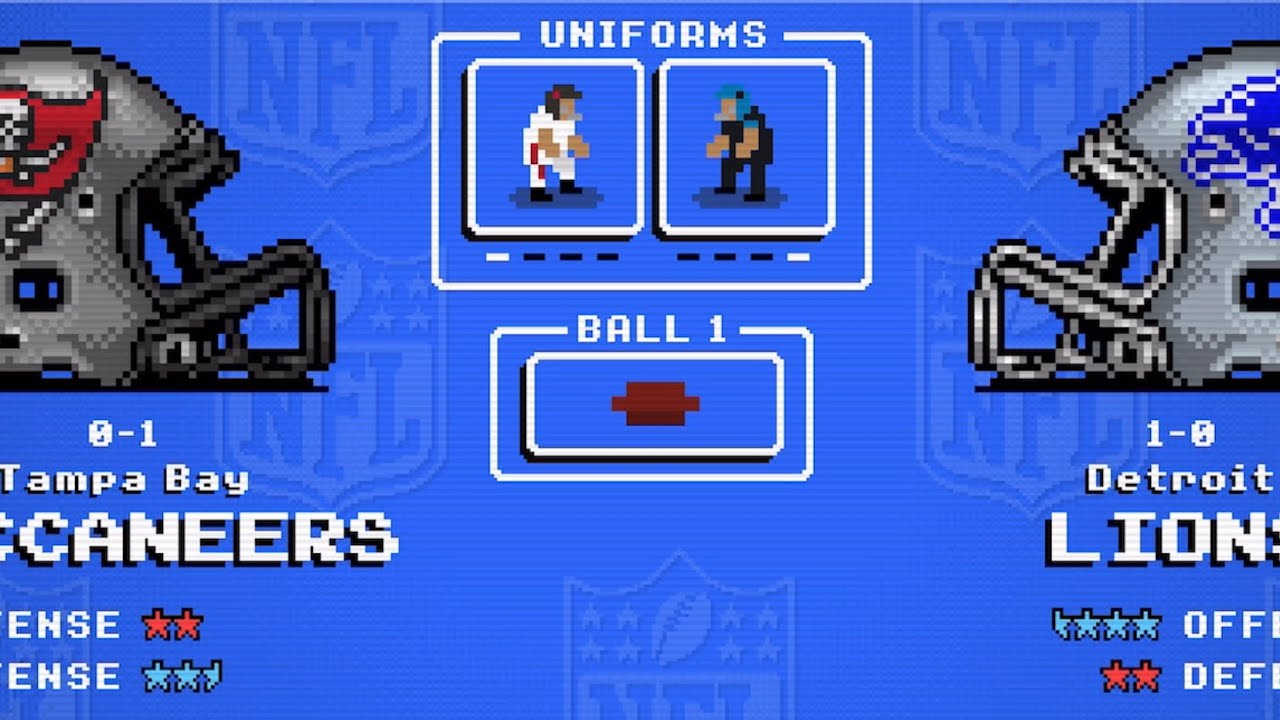 NFL Retro Bowl 25 Career mode -Detroit lions Y1 W2 - YouTube
