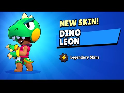 Buying *DINO LEON* Skin in Brawl Star's Legendary Skin Set! (insanely ...