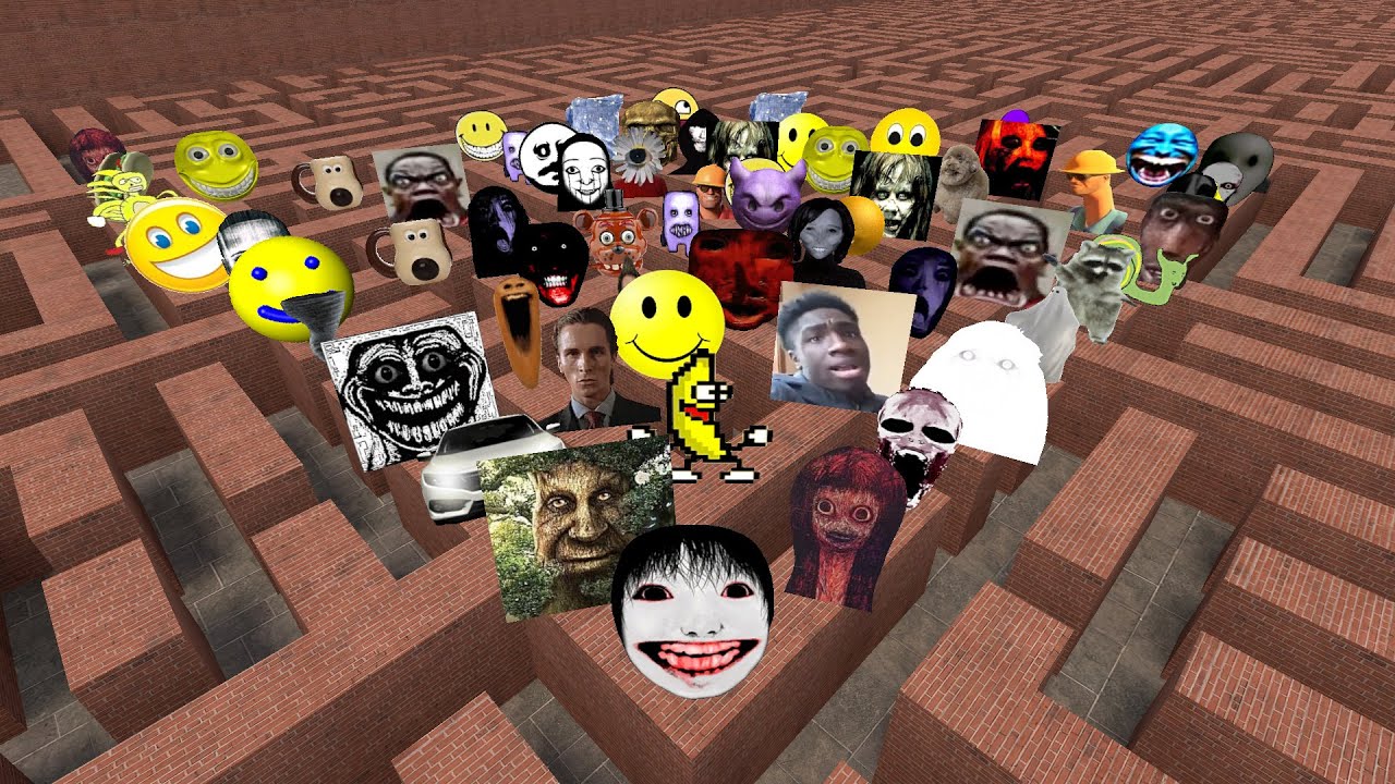 ALL FULL NICO'S NEXTBOT, 2D NEXTBOTS, OBUNGA NETBOT NEW UPDATE In Garry ...
