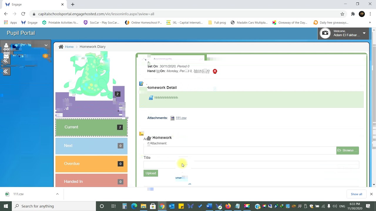 Engage for Students (Homework and Grades) - YouTube