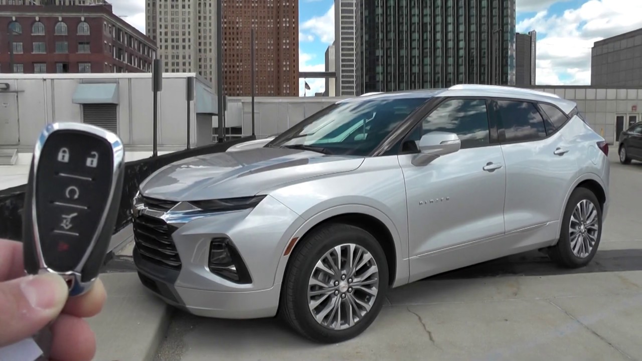How to use remote start 2019 Chevy Blazer - YouTube