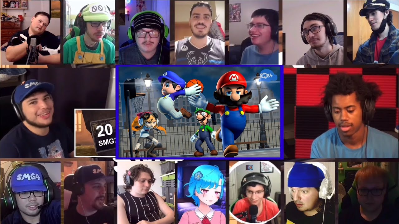 SMG4: MARIO BALLIN?!?! Reaction Mashup - YouTube