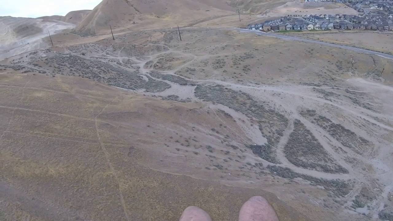 Flight #23 Rear Riser Turns - YouTube