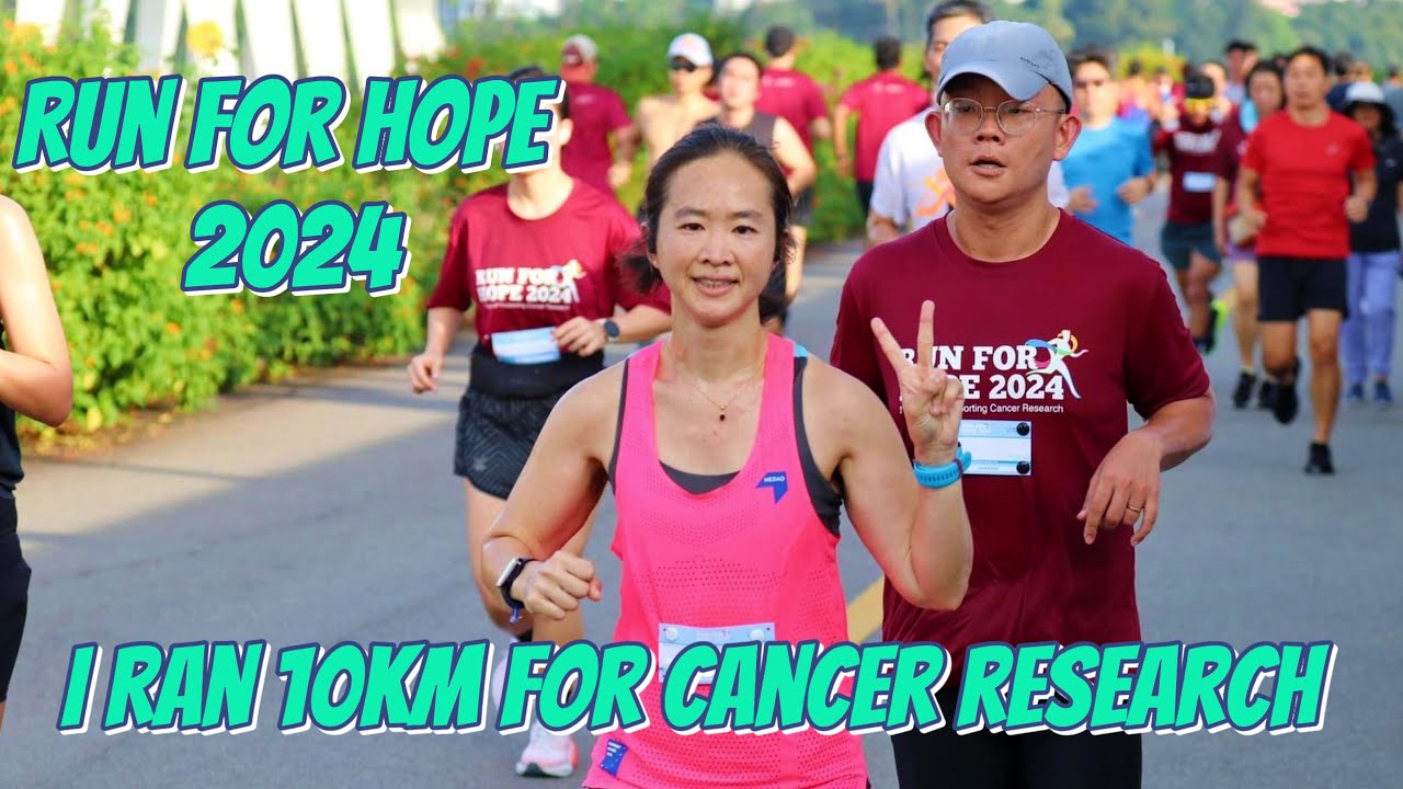 I Ran 10km to support Cancer Research at RUN FOR HOPE 2024‼️ - YouTube