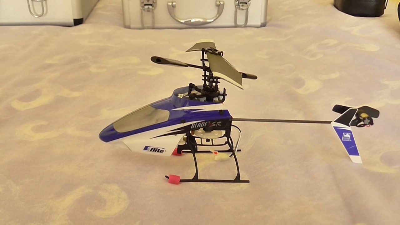 Blade msr classic 10 year old heli flies again - YouTube