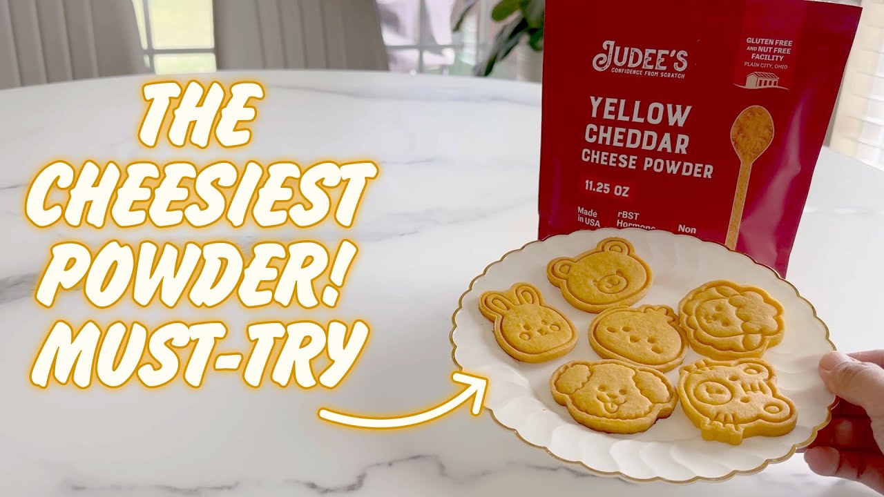 QUICK LOOK: Judee’s Yellow Cheddar Cheese Powder - YouTube