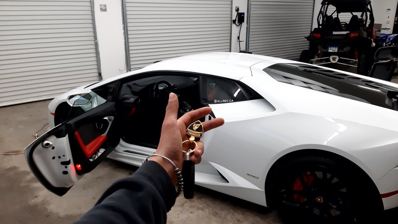 Lamborghini Huracan |inside view |all over views of car| driving ...