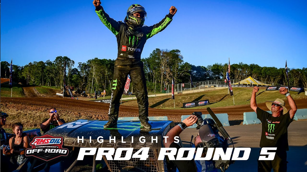 HIGHLIGHTS | PRO4 Round 5 of Amsoil Championship Off-Road - YouTube