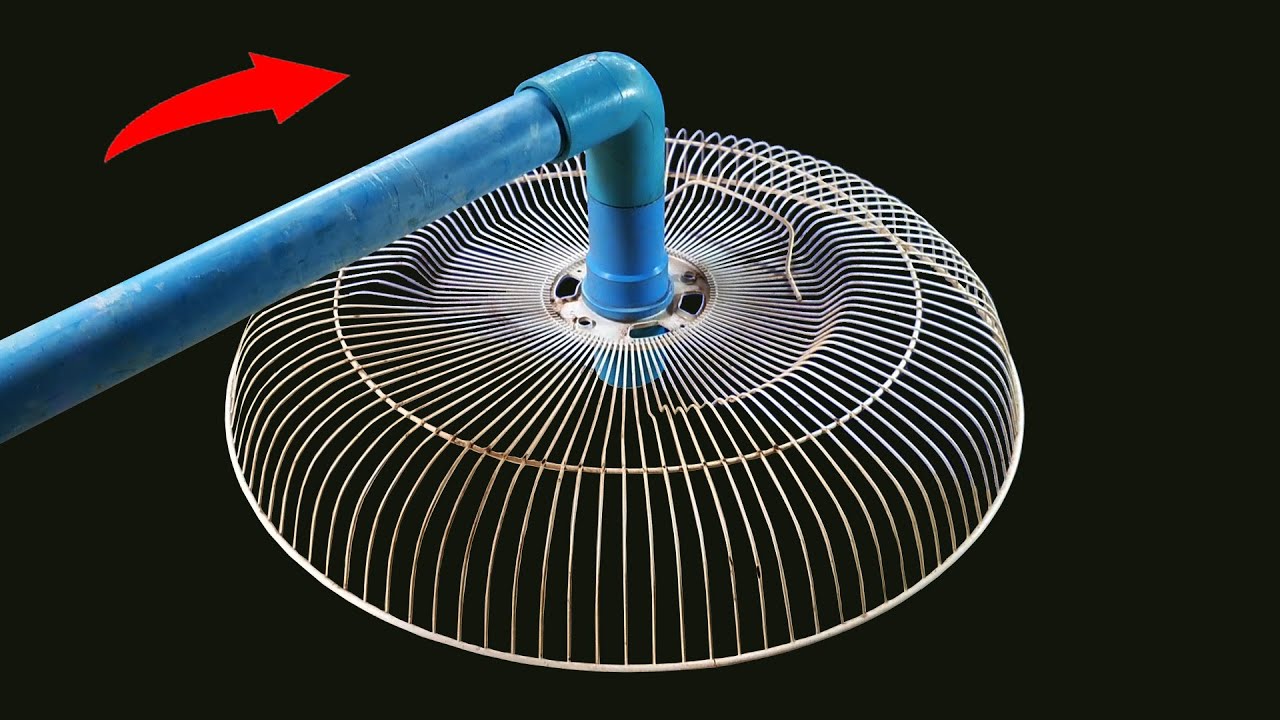 Don't throw away the old fan cage! Top 2 genius DIY ideas from old fan ...
