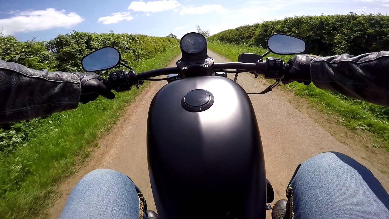 The LOUDEST Harley Sportster Exhaust? | Rough Crafts Iron 883 Guerilla ...