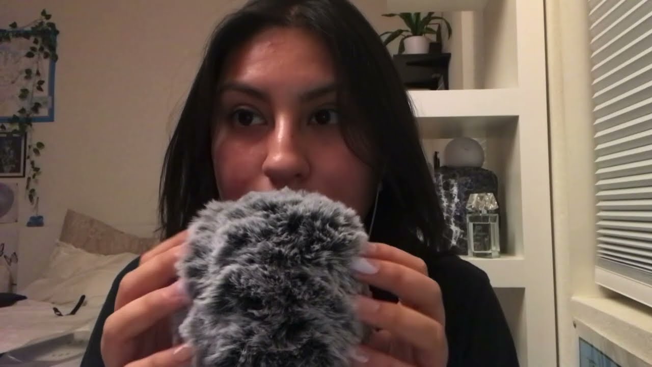 Asmr Fluffy Mic Scratching Brushing Slow But Aggressive Asmr Youtube