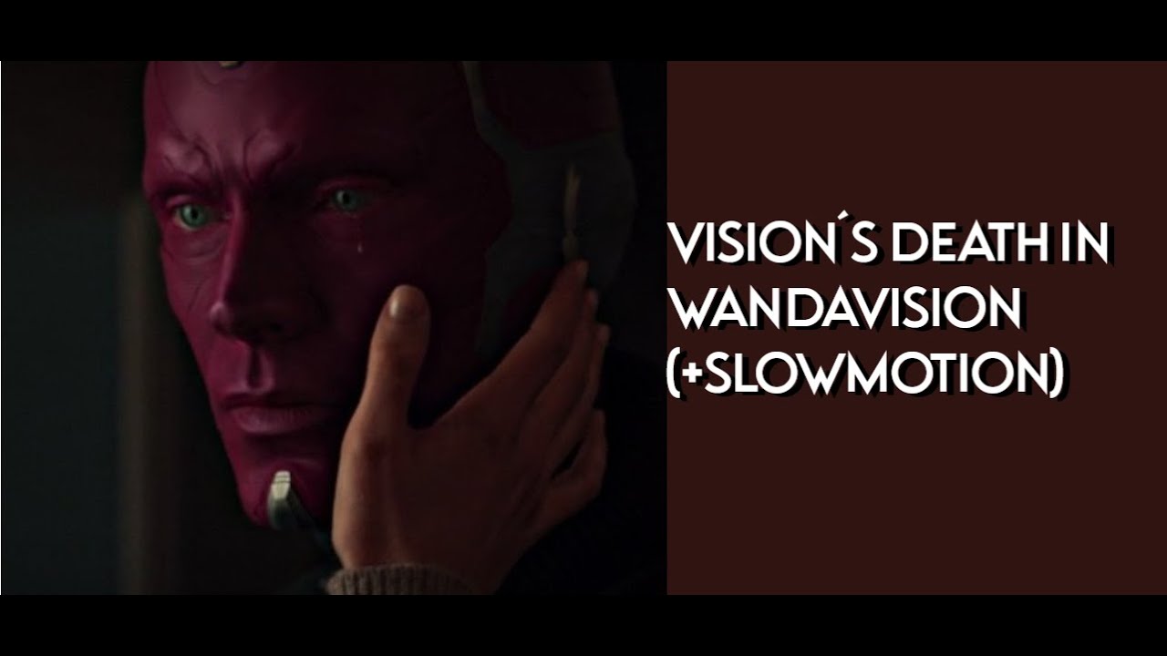 Vision's death in WandaVision (+slowmotion) - YouTube