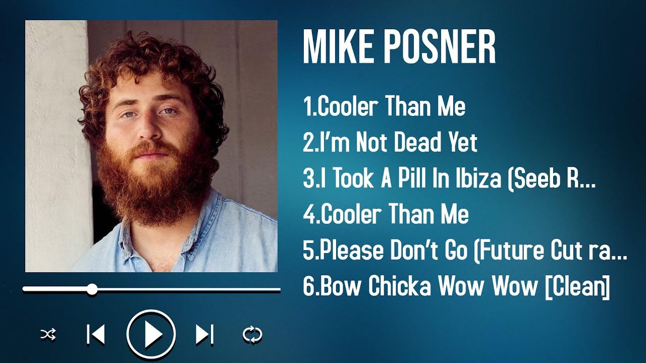 Best of Mike Posner 2025 Playlist All the Latest Hits in One Video ...