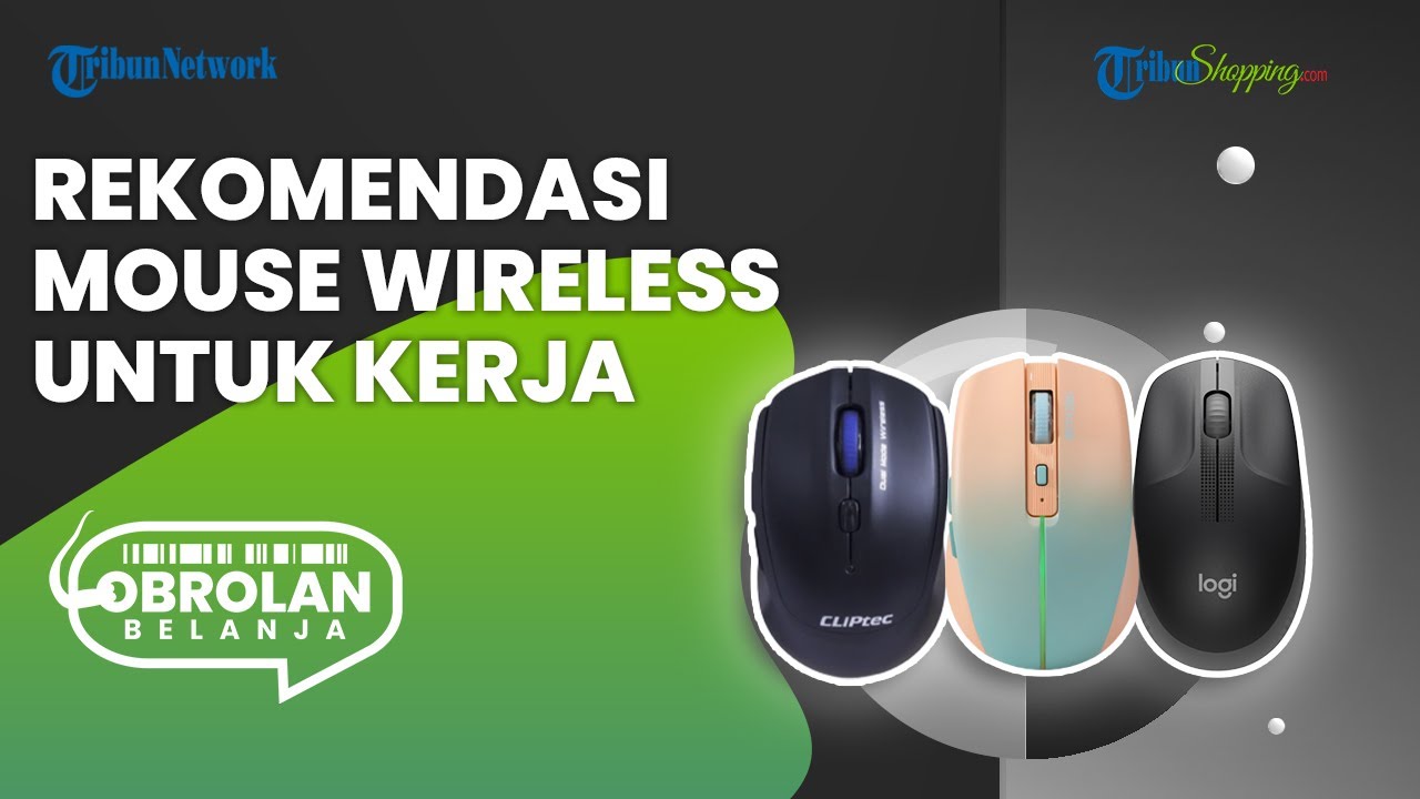 Rekomendasi Mouse Wireless yang Cocok dan Nyaman saat Digunakan untuk ...