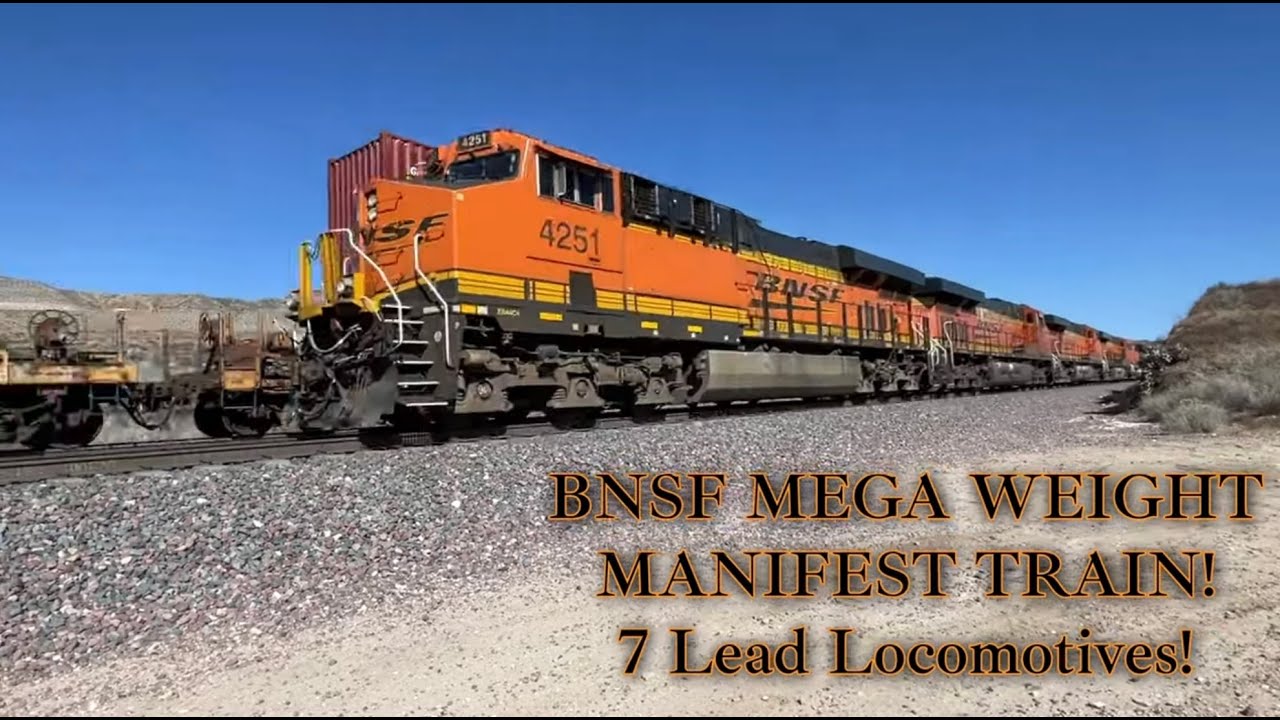 SUPER MEGA TRAINS MEET! 2 TRAINS! 17 LOCOMOTIVES! Mega Stack & Mega Manifest Trains Crisscross ...