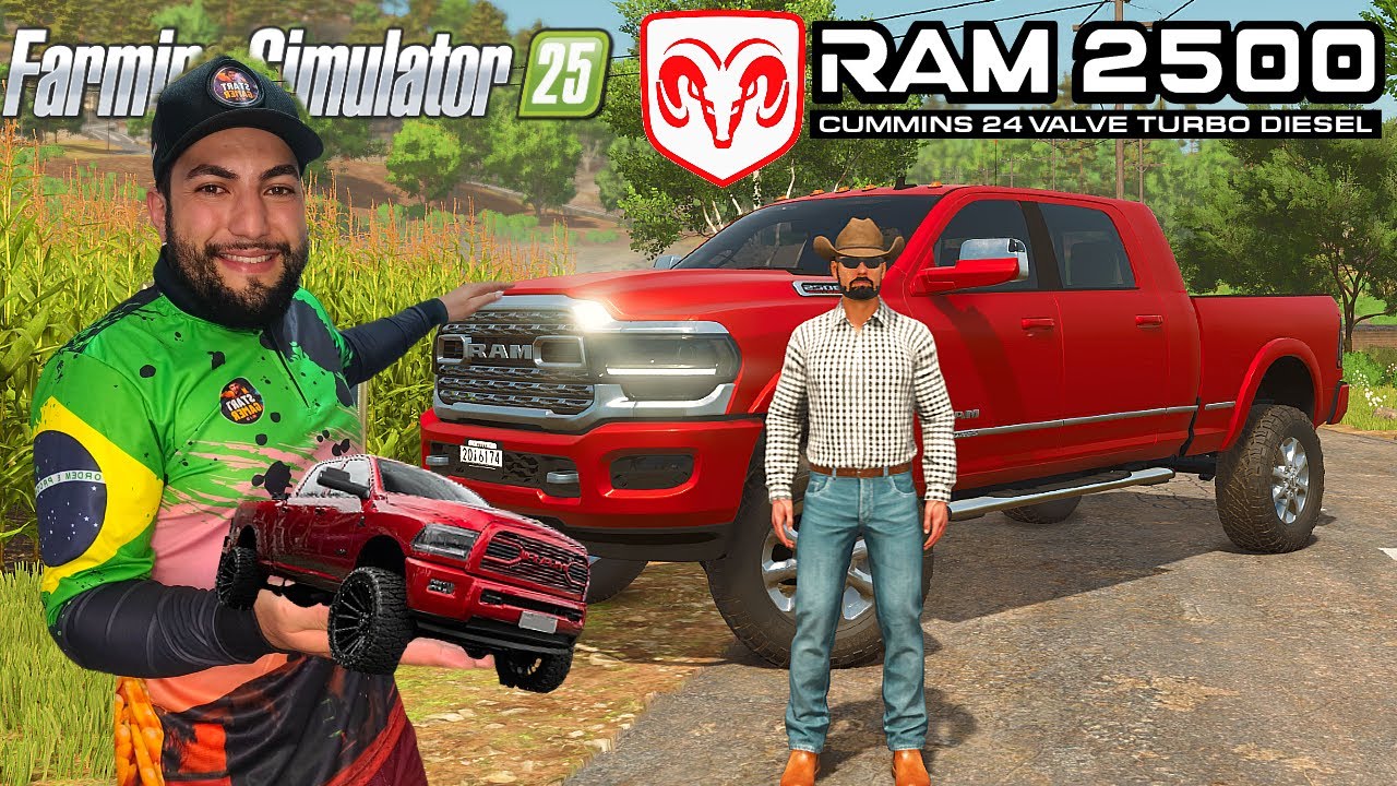 Conheça a Dodge Ram 2024 2500 Mais Incrível do FS25! 🛻 - YouTube