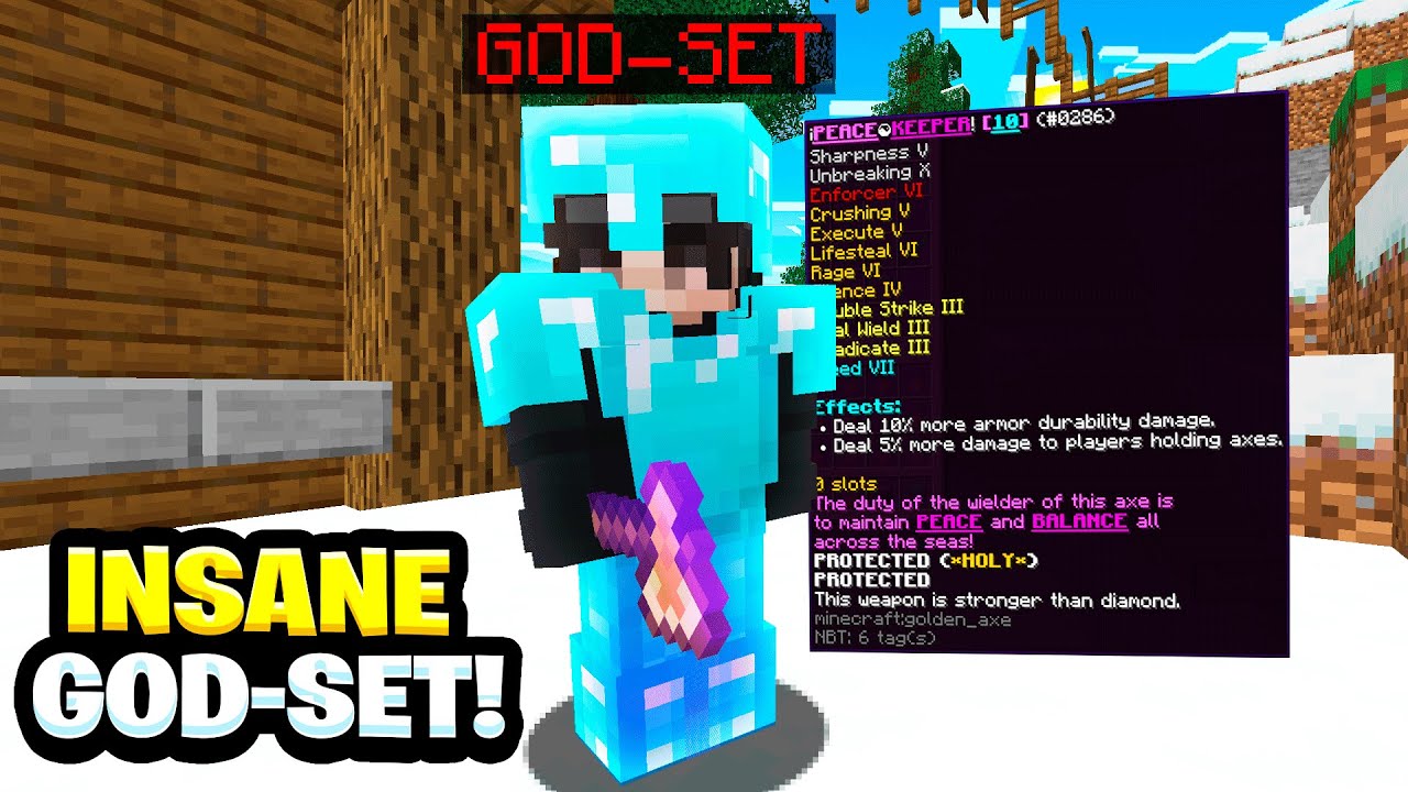 USING MY *INSANE* GOD-SET ON MINECADIA! *OP* | Minecraft Factions ...
