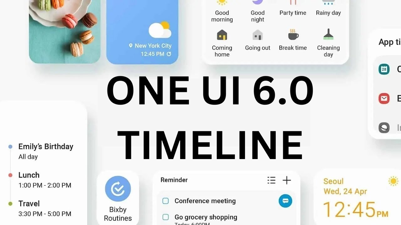 Samsung Announces Android 14 One UI 6 Scheduled Timeline for Updates ...