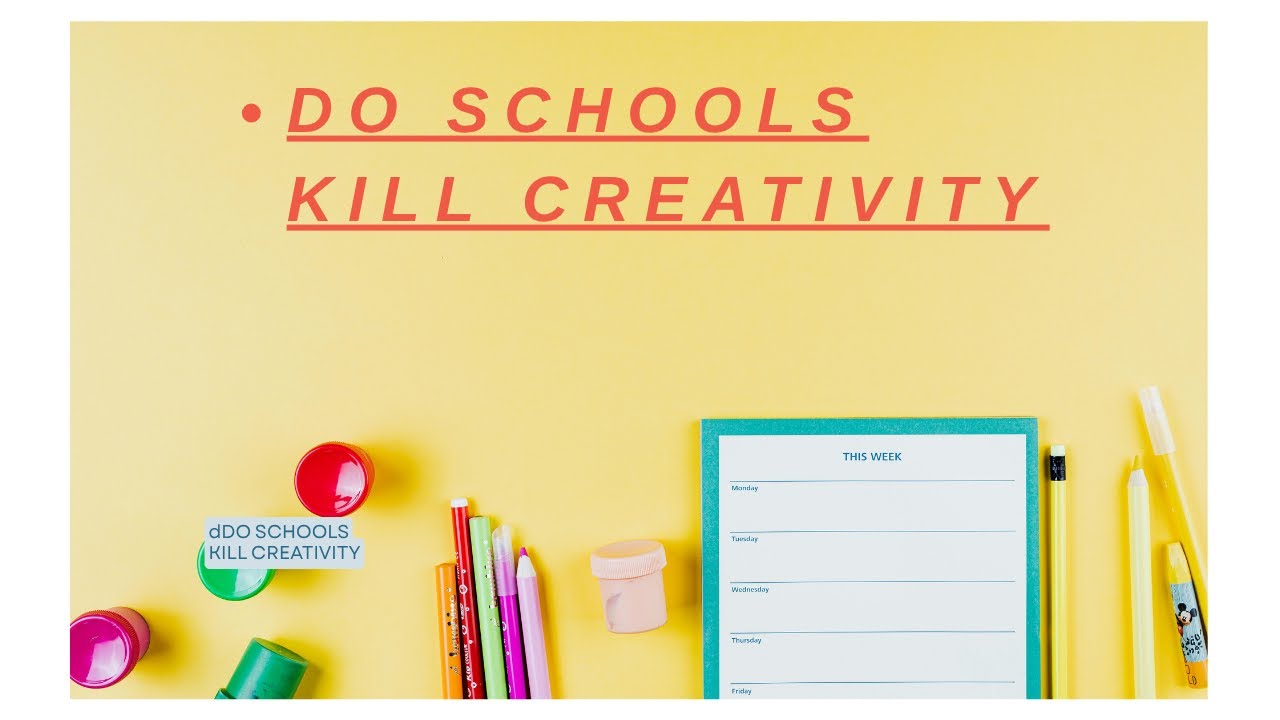 Sir Ken Robinson s TED Talk Do Schools Kill Creativity 1 - YouTube