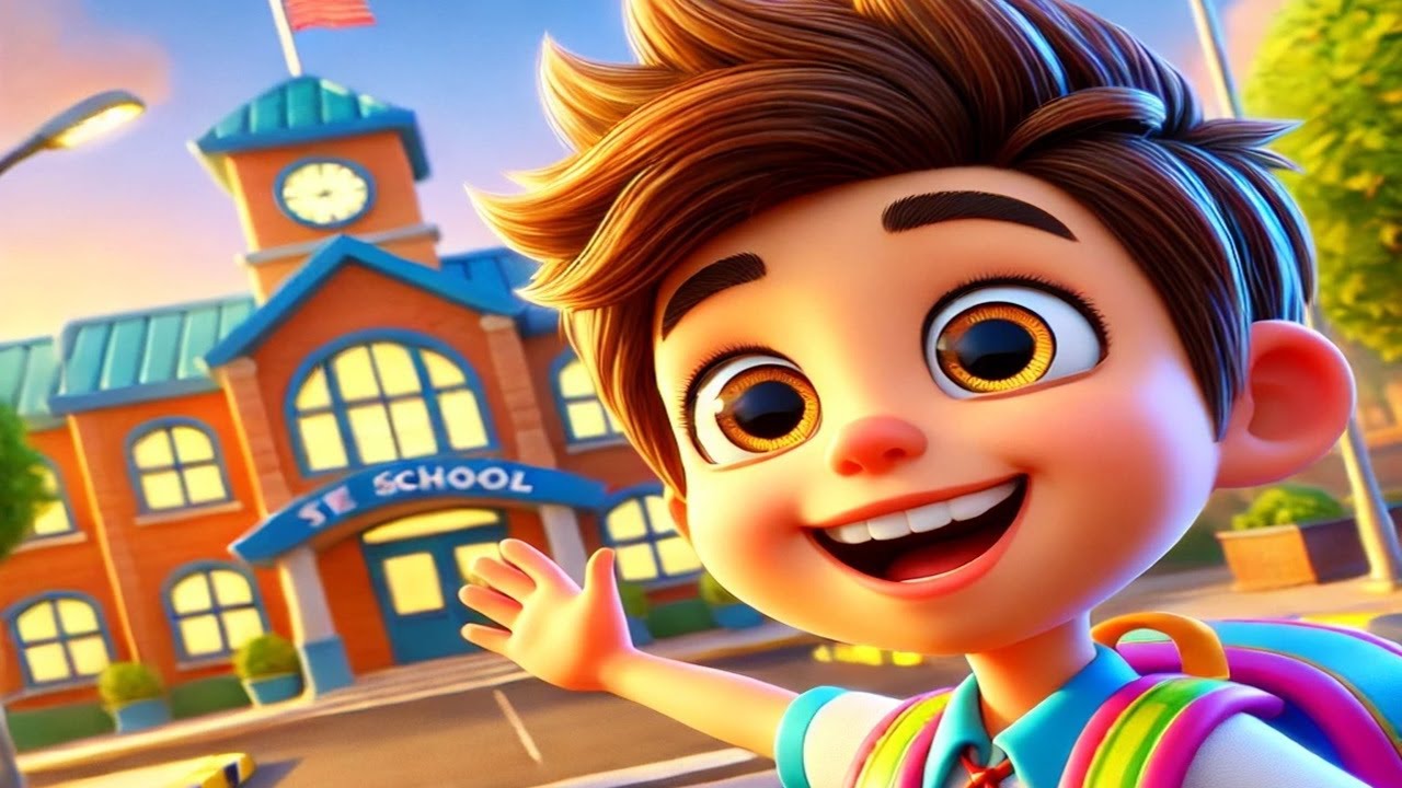 🎒 Off to School We Go! | Fun & Catchy Kids Song 🎶 | Preschool & Nursery ...