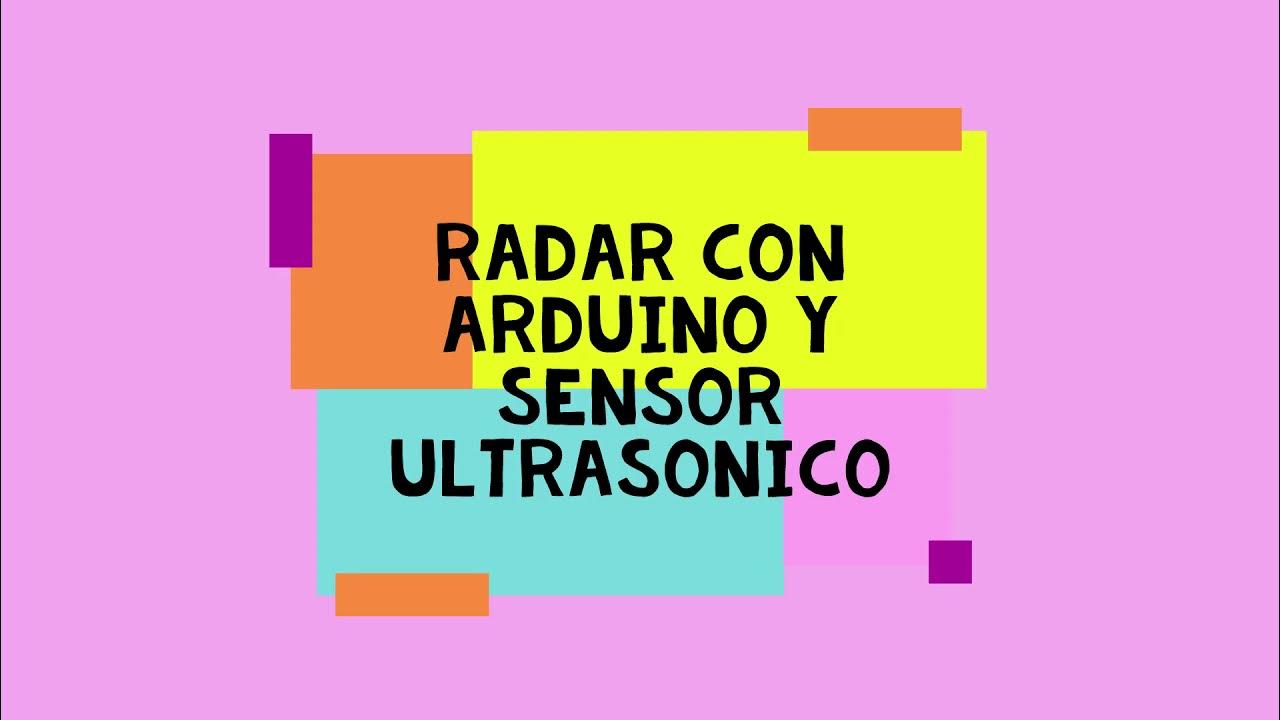Radar con Arduino y Sensor ultrasónico - YouTube