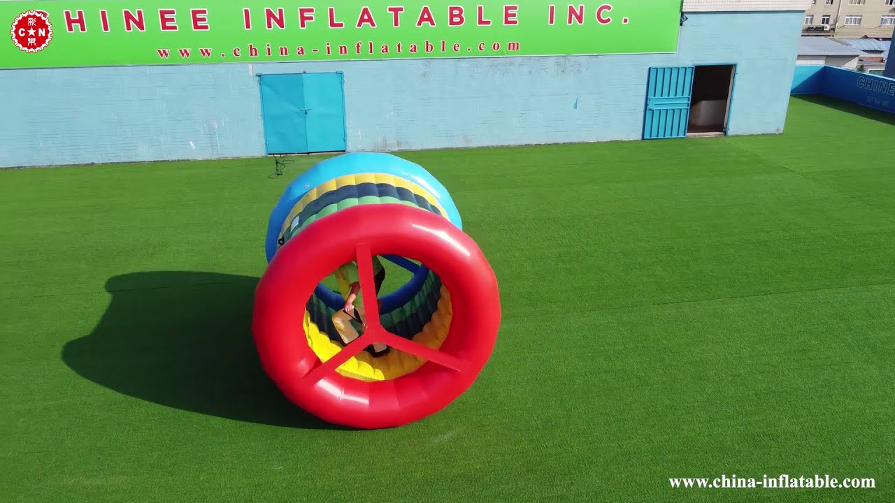 Inflatable water walking roller for swimming pool/lake inflatables ...