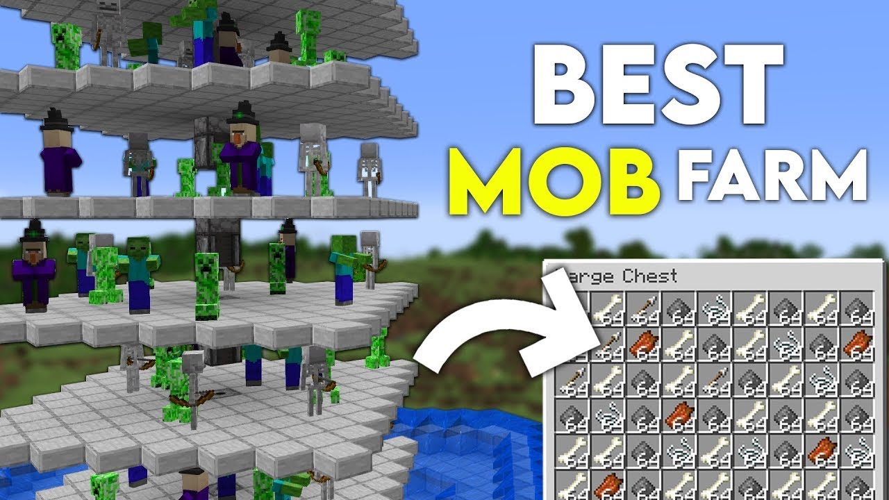 Best Mob Farm Minecraft +1.19 - YouTube