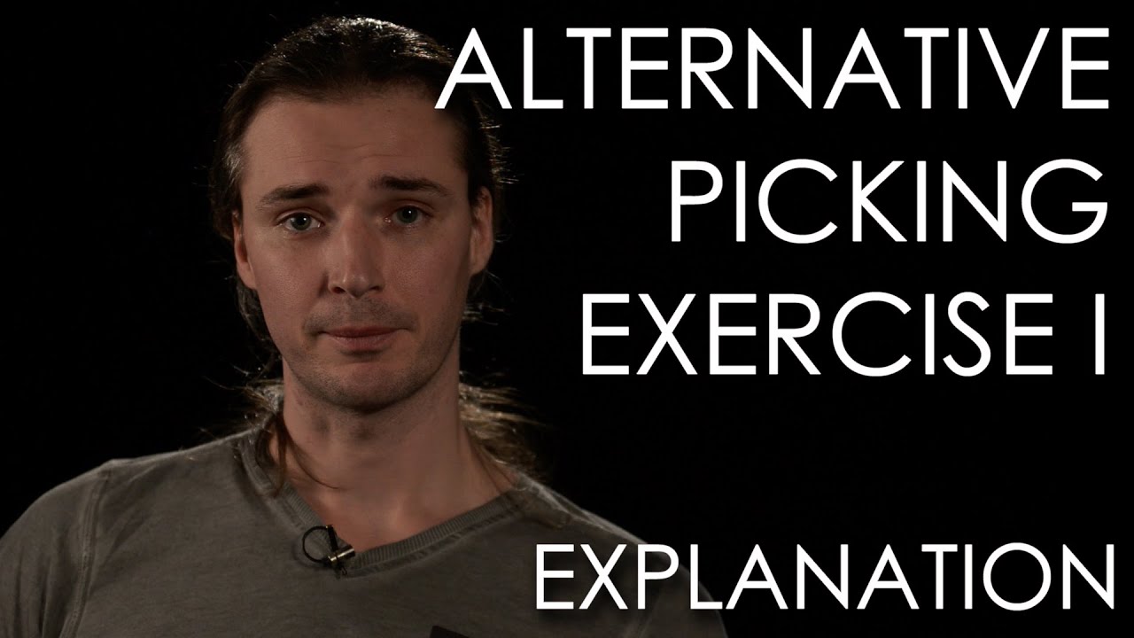 18. Alternative Picking Exercise I - Explanation - YouTube